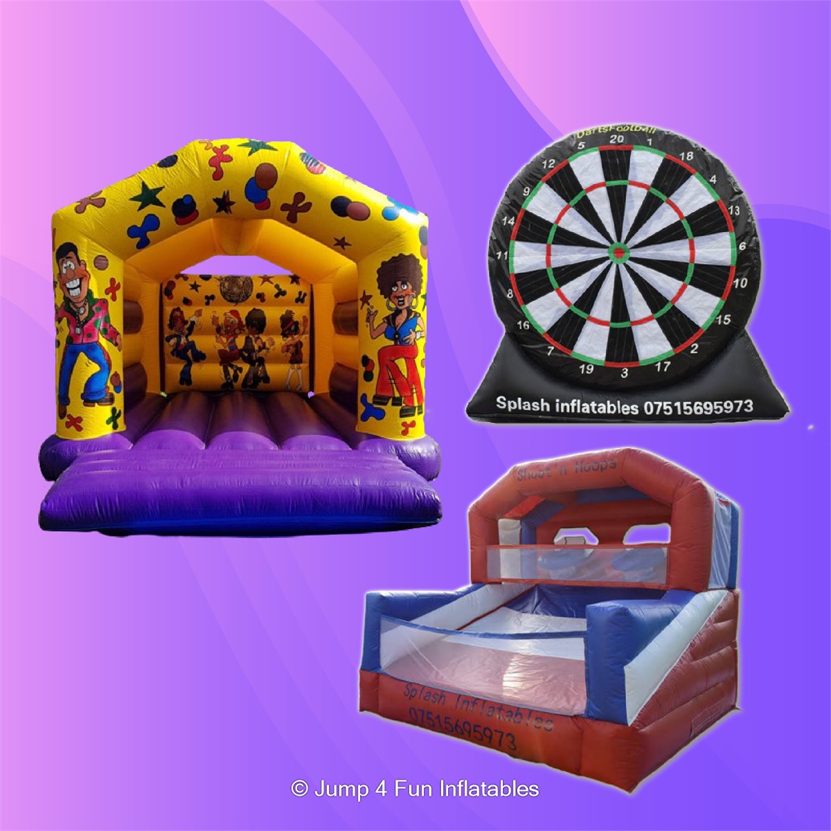 Under £550 - Best Hire service in Glasgow | Jump 4 Fun Inflatables