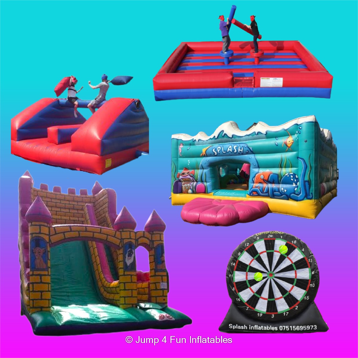 Bouncing Bonanza - Hire in Glasgow | Jump 4 Fun Inflatables