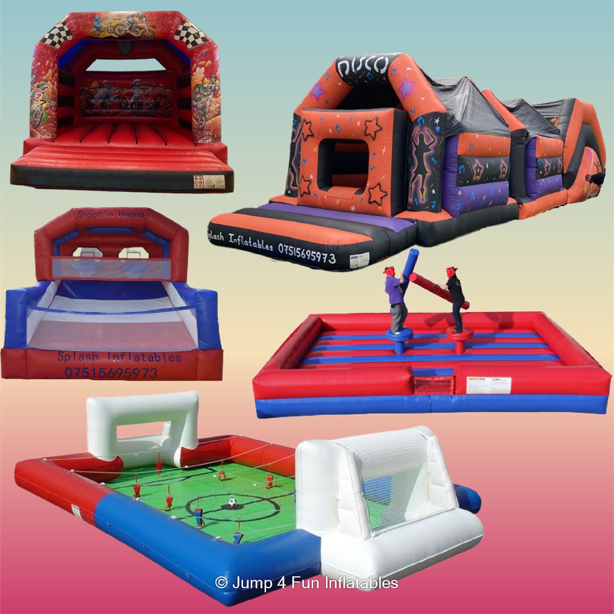 Airborne Package - Hire in Glasgow | Jump 4 Fun Inflatables