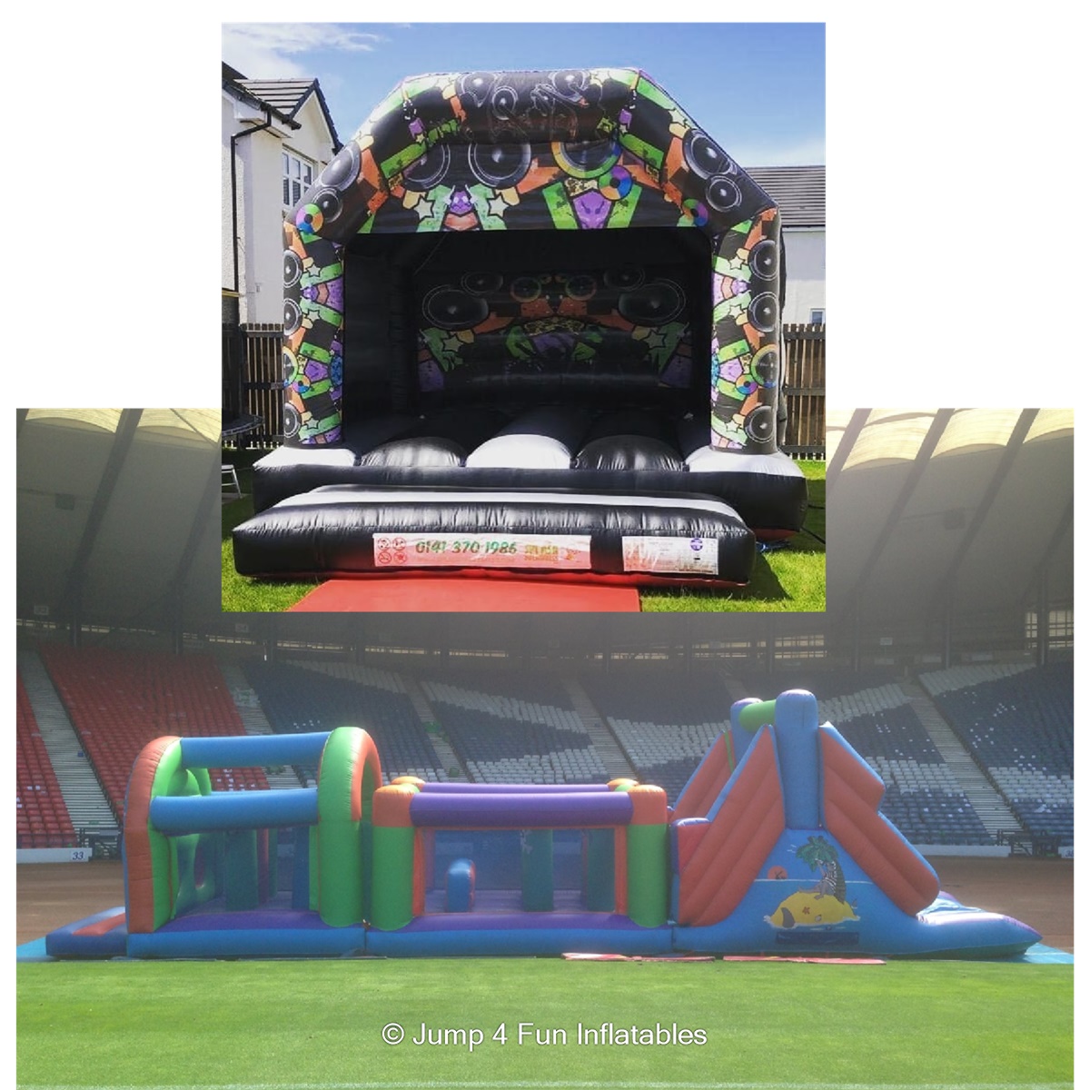 Primary School Packages - Hire in Glasgow | Jump 4 Fun Inflatables