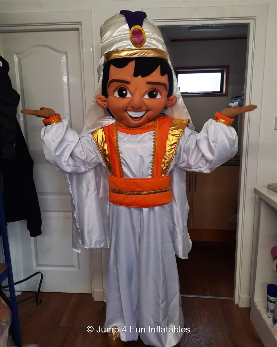 Princess Jasmine & Aladdin Mascot Hire - Hire in Glasgow | Jump 4 Fun ...