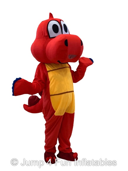 Red Dinosaur - Hire in Glasgow | Jump 4 Fun Inflatables