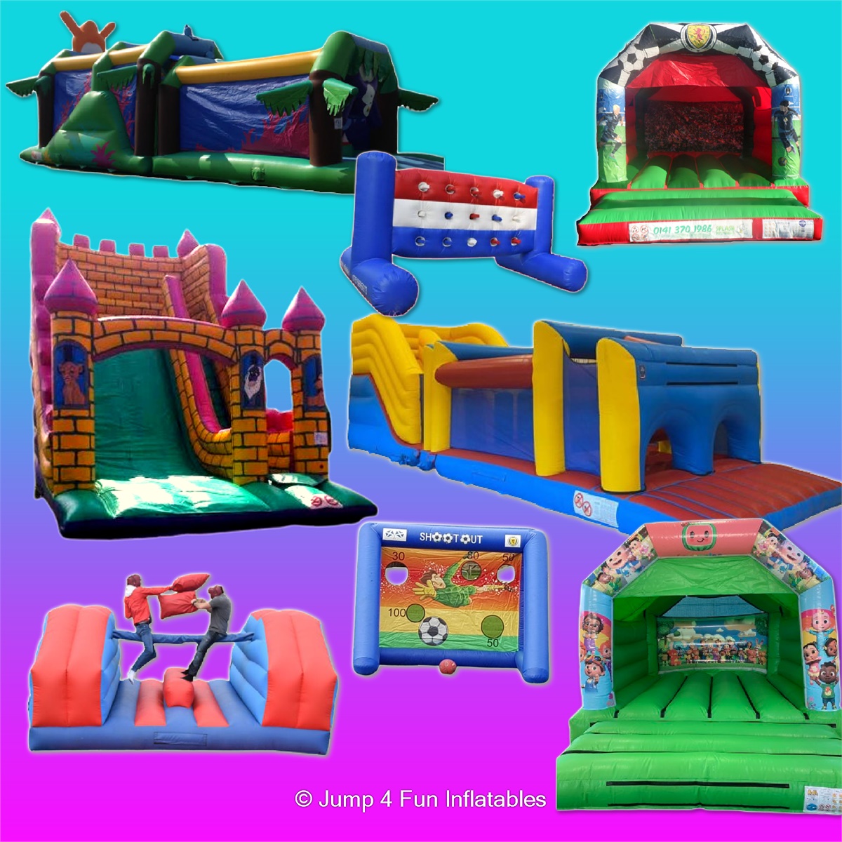All Event Packages - Hire in Glasgow | Jump 4 Fun Inflatables