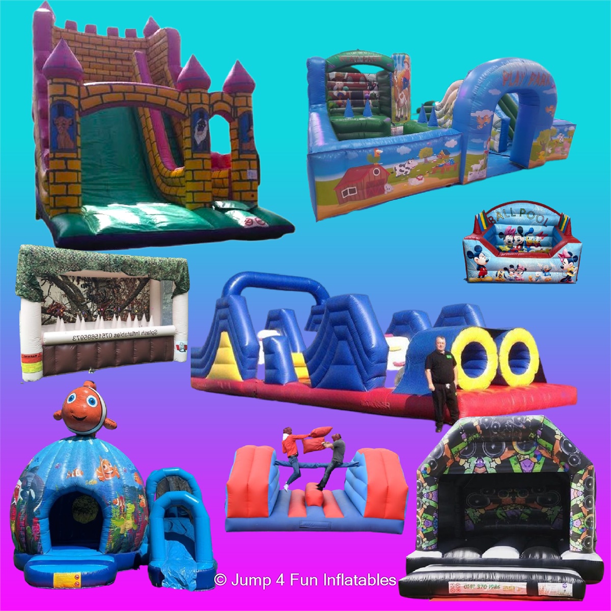 All Event Packages - Hire in Glasgow | Jump 4 Fun Inflatables
