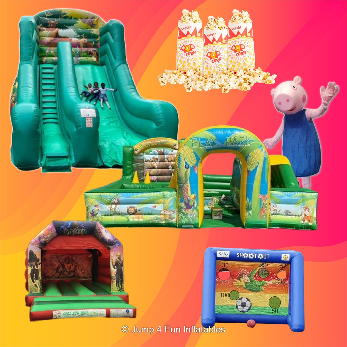 All Event Packages - Hire in Glasgow | Jump 4 Fun Inflatables